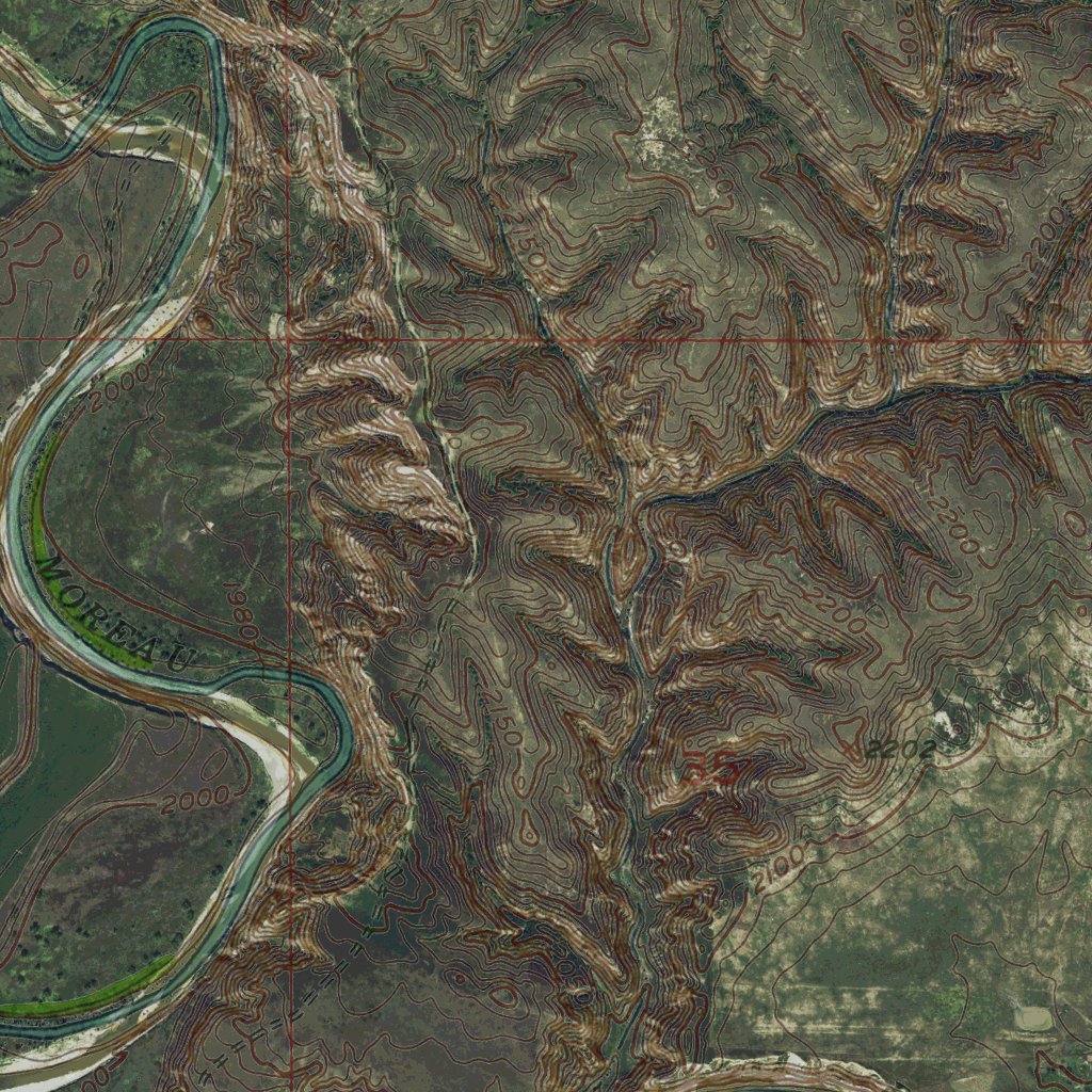 SD-DUPREE NE: GeoChange 1948-2014 Map by Western Michigan University ...