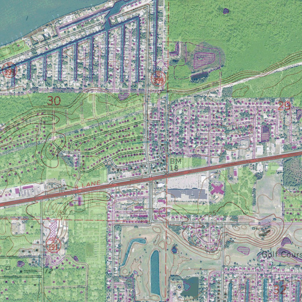 FL-GARCON POINT: GeoChange 1965-2013 Map by Western Michigan University ...