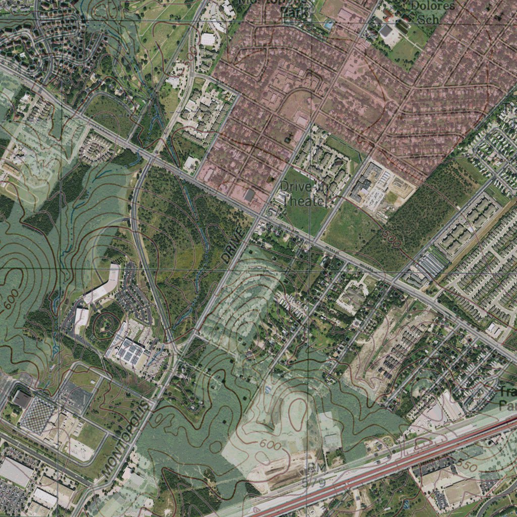 TX-MONTOPOLIS: GeoChange 1954-2014 Map by Western Michigan University ...