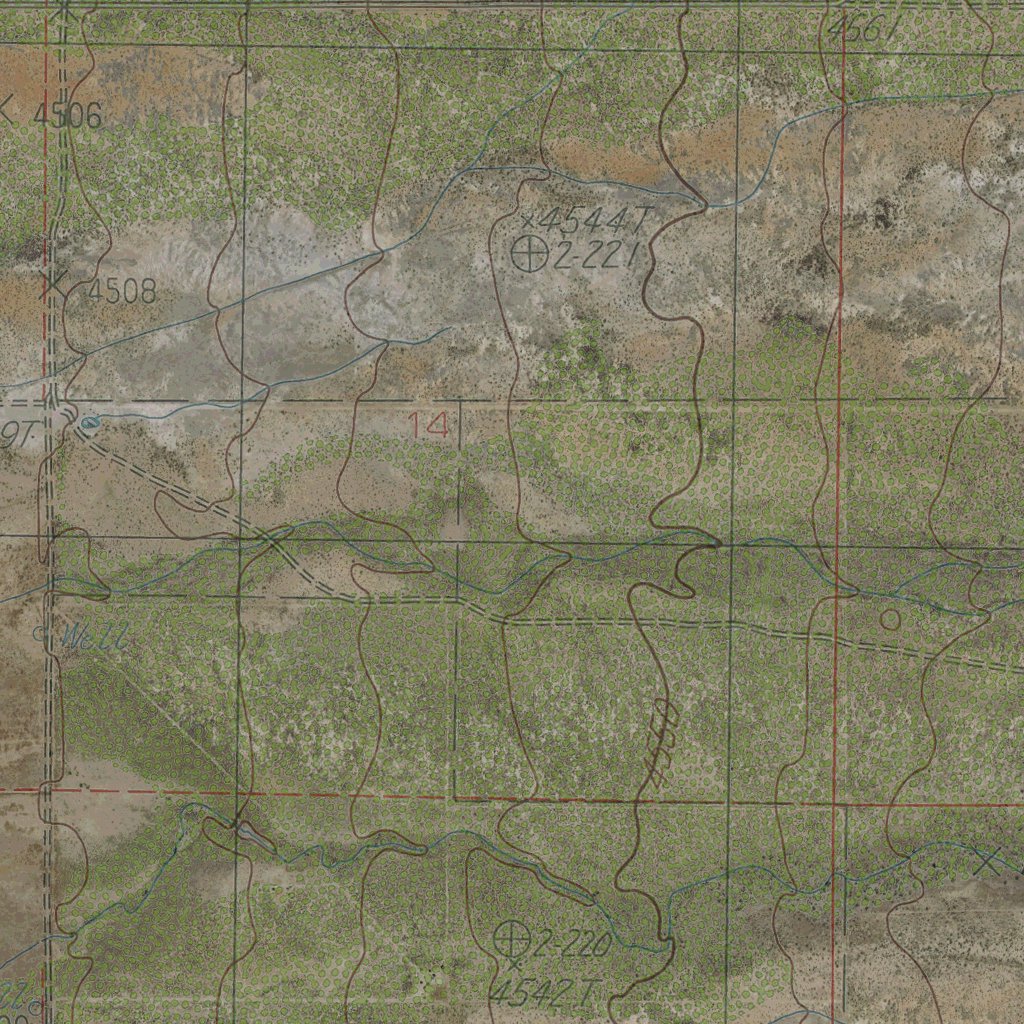 AZ-PAT HILLS SOUTH: GeoChange 1979-2015 Map by Western Michigan ...