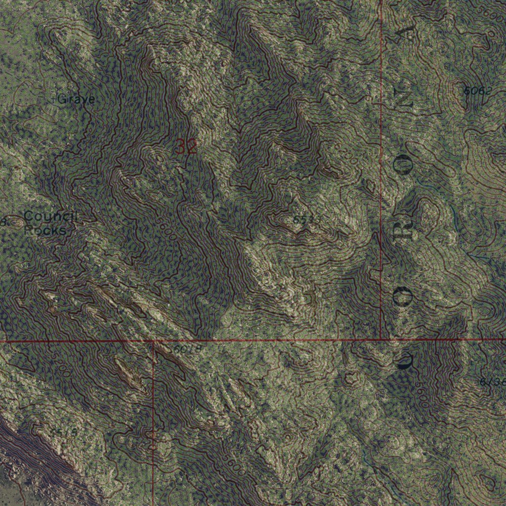 AZ-KNOB HILL: GeoChange 1972-2015 Map by Western Michigan University ...