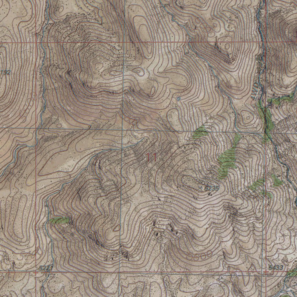 NM-WALKER CANYON: GeoChange 1957-2014 Map by Western Michigan ...