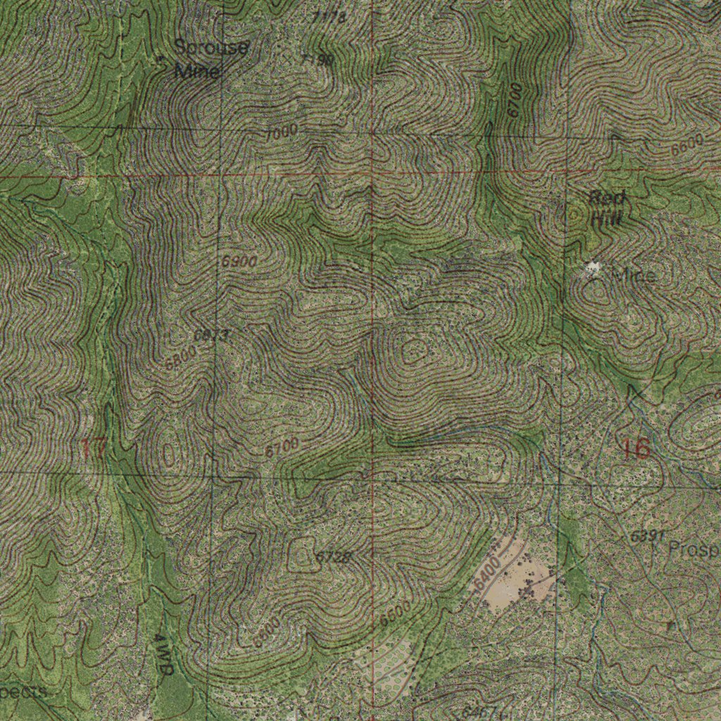 NM-BURRO PEAK: GeoChange 1989-2014 Map by Western Michigan University ...