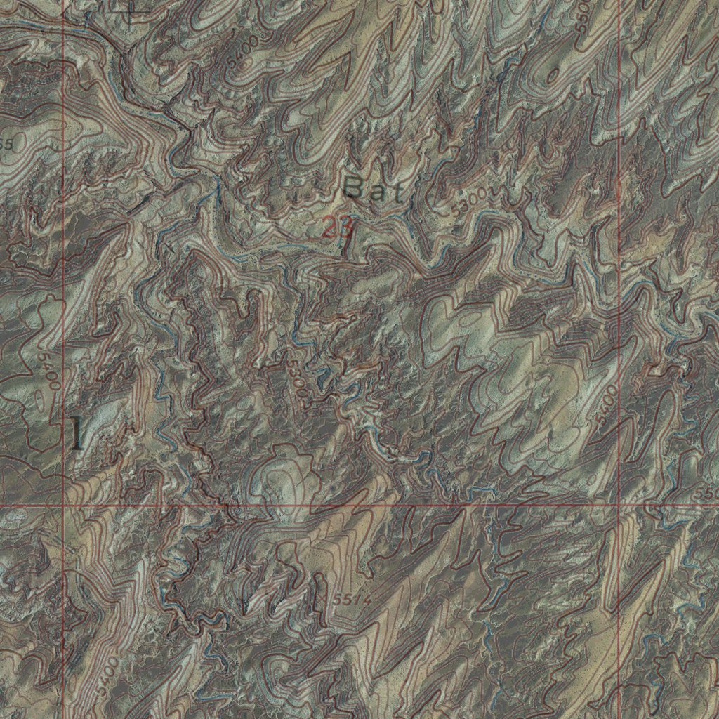 AZ-BAT CANYON: GeoChange 1966-2012 Map by Western Michigan University ...