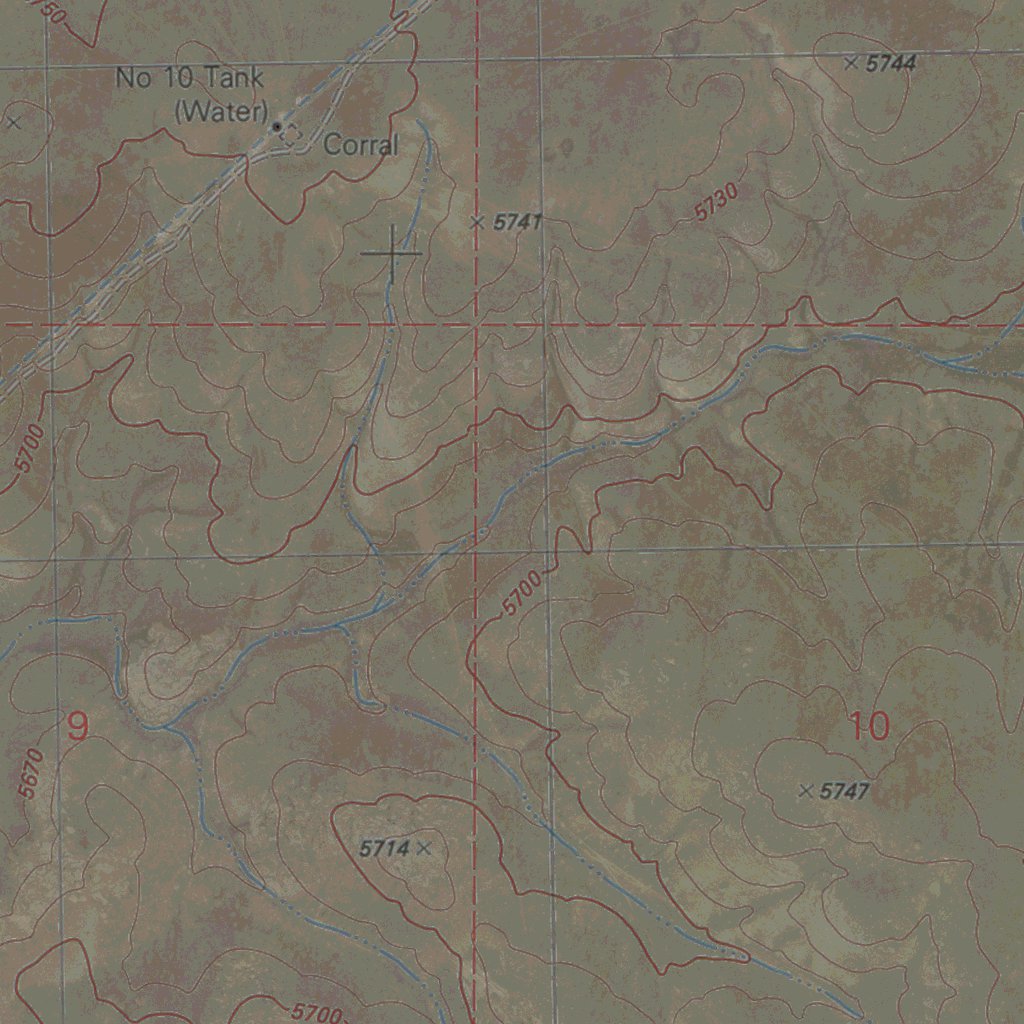 AZ-HAZEN HOLE TANK: GeoChange 1974-2010 Map by Western Michigan ...