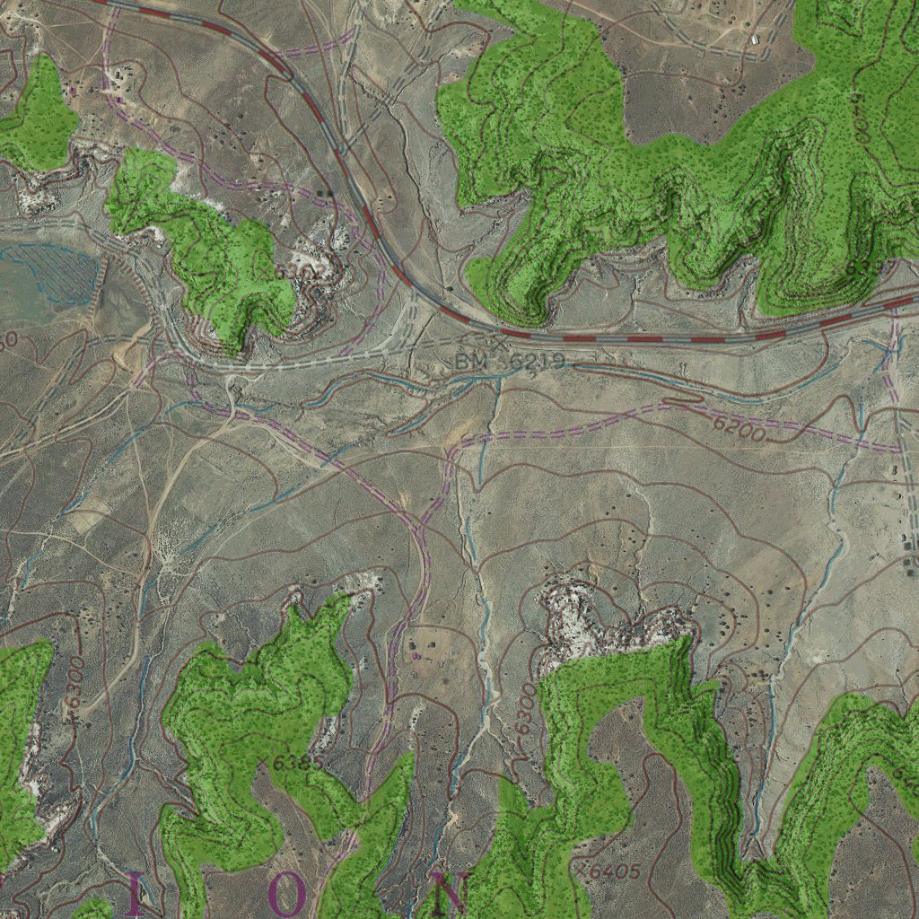 AZ-PINON: GeoChange 1966-2012 Map by Western Michigan University ...