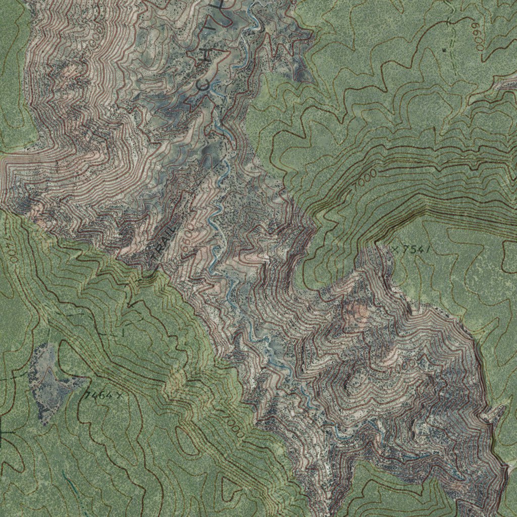 AZ-CHILCHINBITO CANYON: GeoChange 1967-2012 Map by Western Michigan ...