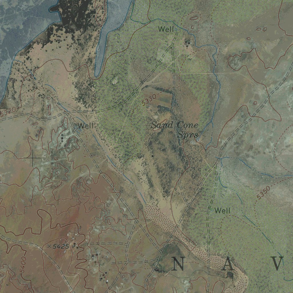 AZ-MANY FARMS: GeoChange 1967-2010 Map by Western Michigan University ...