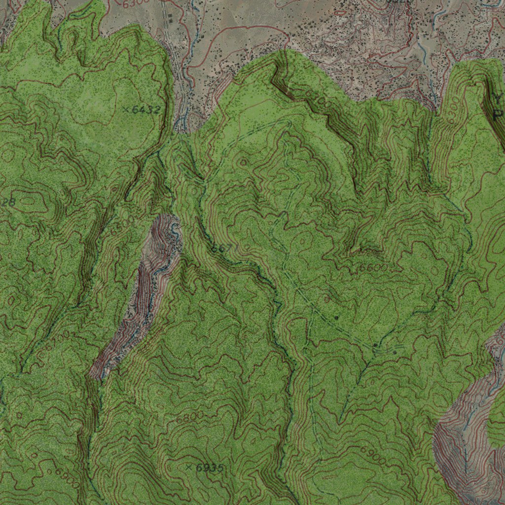 AZ-ROUGH ROCK: GeoChange 1967-2010 Map by Western Michigan University ...