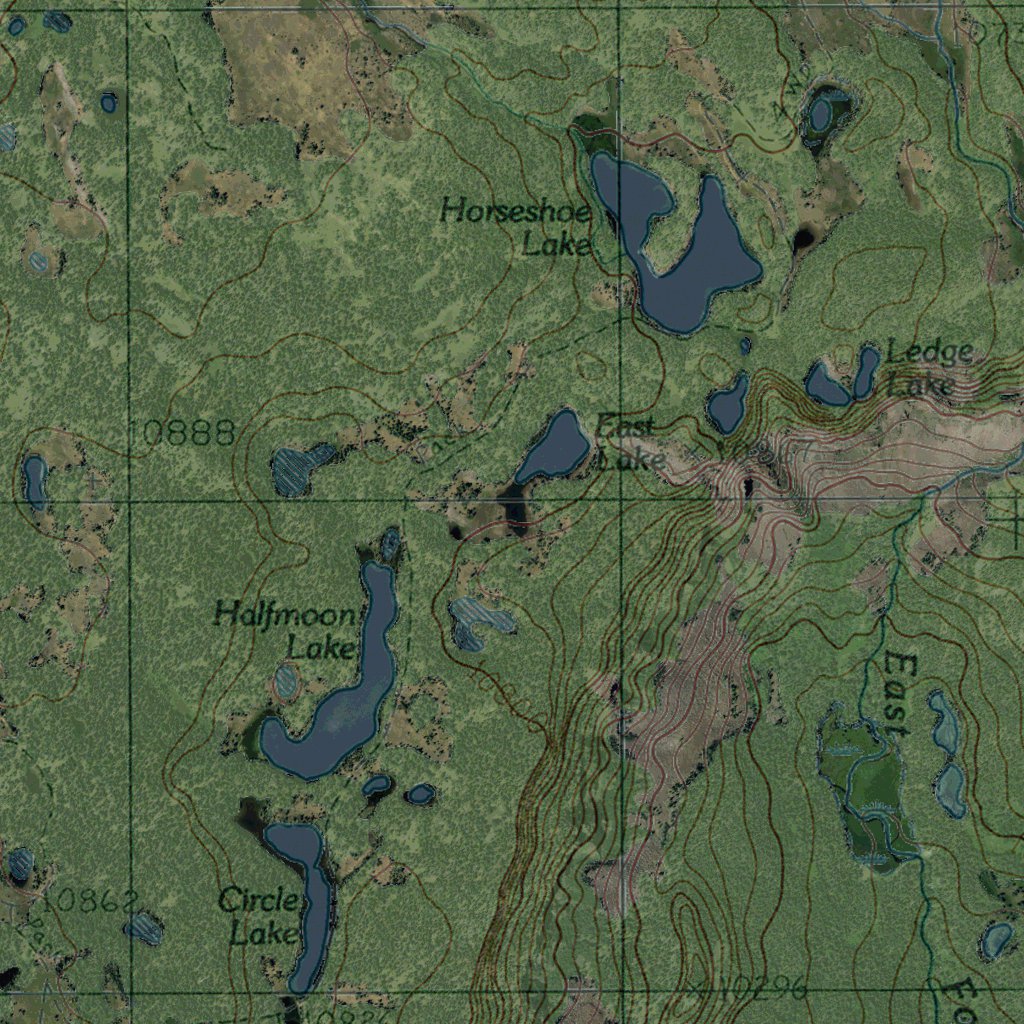 UT-DEER CREEK LAKE: GeoChange 1976-2011 Map by Western Michigan ...