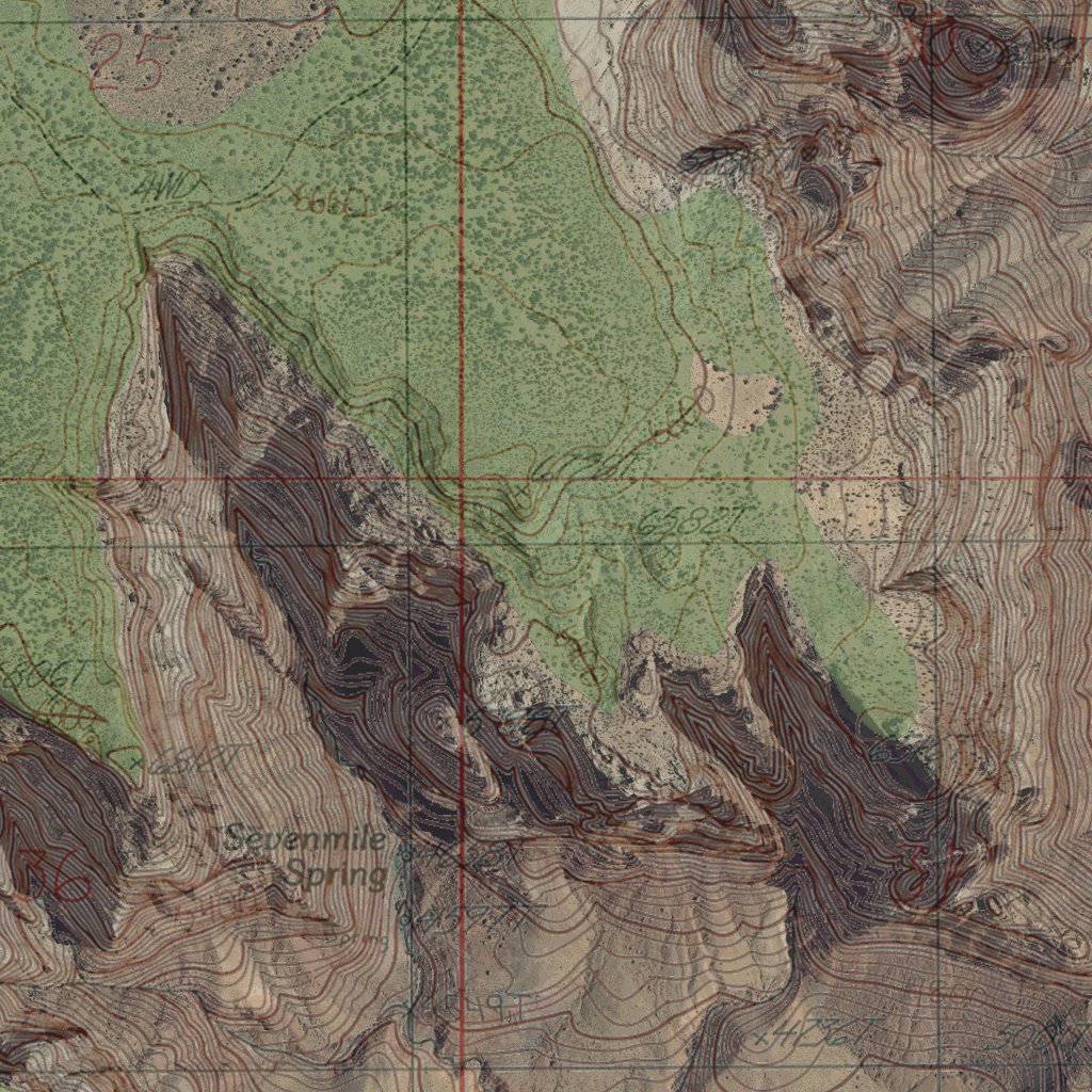 AZ-NAVAJO BRIDGE: GeoChange 1977-2010 Map by Western Michigan ...