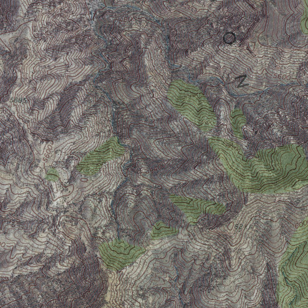 NV-ROX NE: GeoChange 1967-2010 Map by Western Michigan University ...