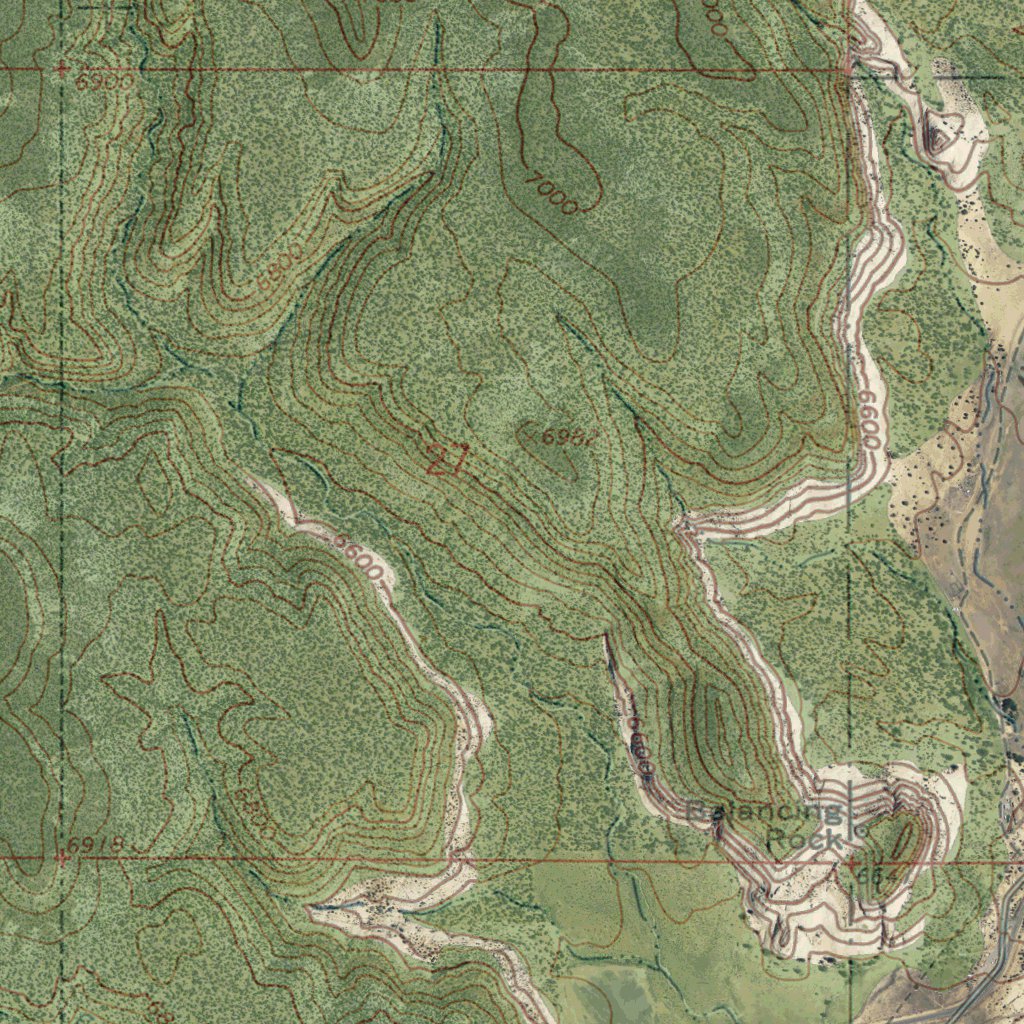 UT-BOULDER TOWN: GeoChange 1958-2011 Map by Western Michigan University ...