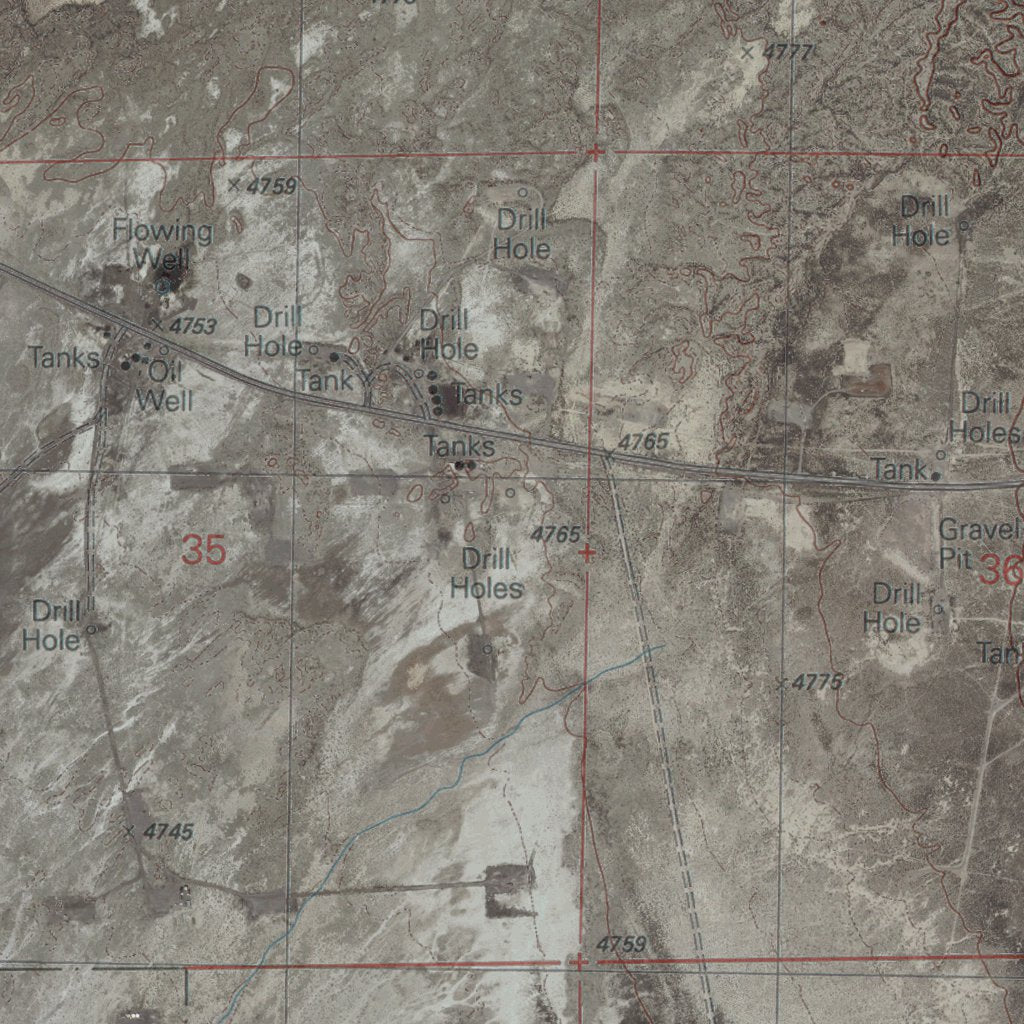 NV-BLUE EAGLE SPRINGS: GeoChange 1958-2010 Map by Western Michigan ...
