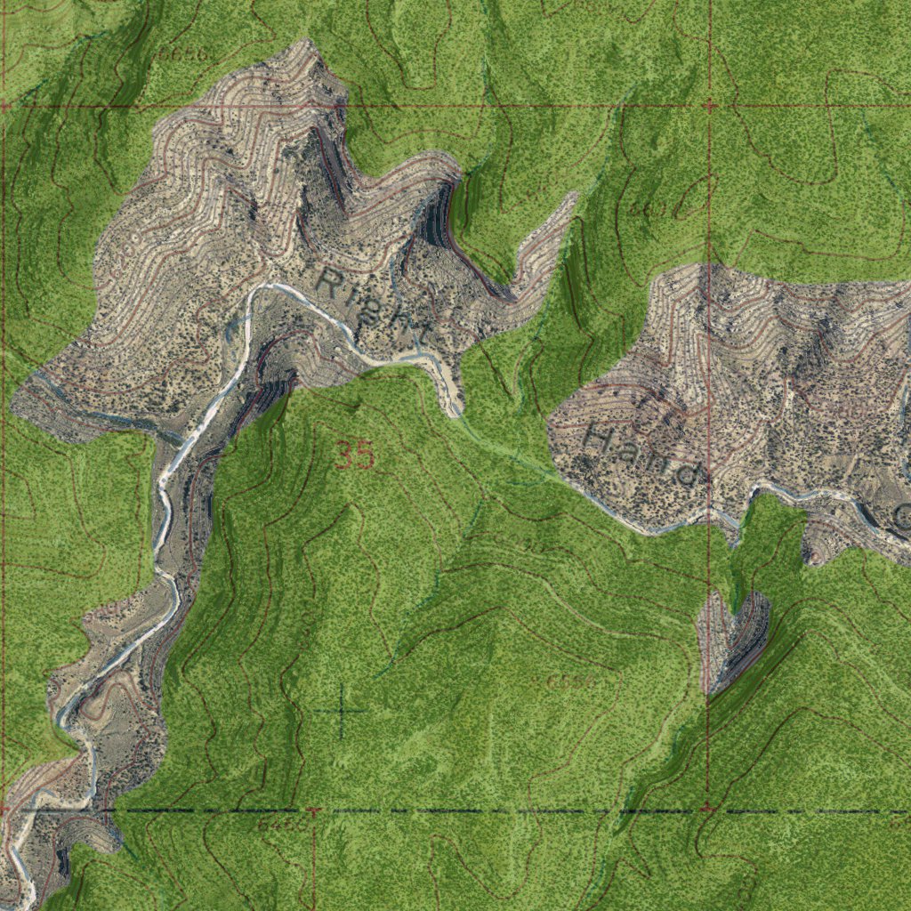UT-CARCASS CANYON: GeoChange 1958-2011 Map by Western Michigan ...