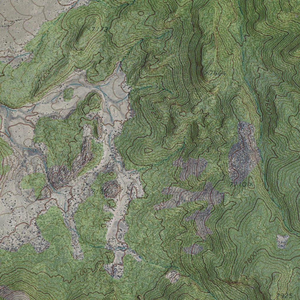 NV-UPPER FISH LAKE: GeoChange 1967-2010 Map by Western Michigan ...