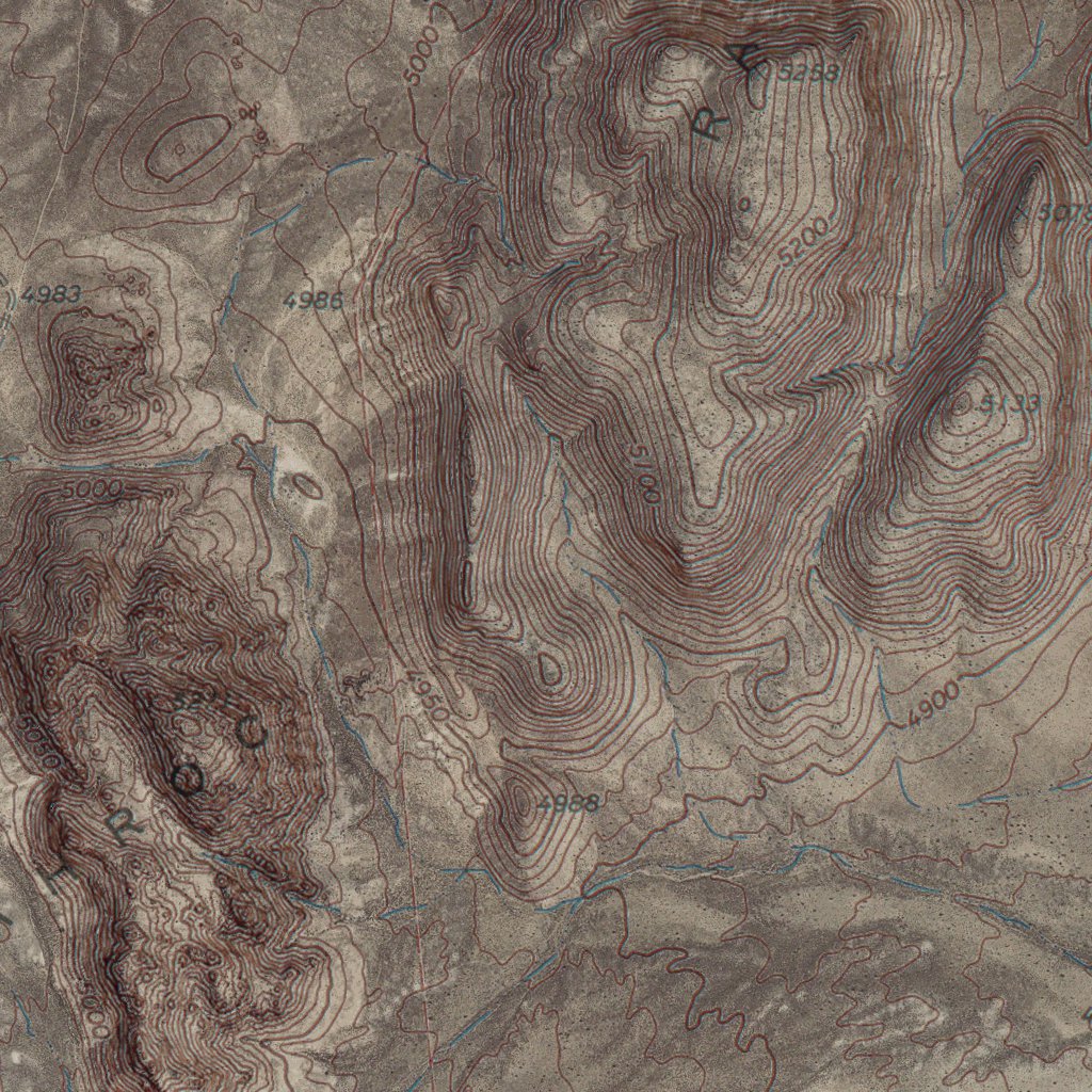 NV-PAHROC SUMMIT PASS: GeoChange 1969-2010 Map by Western Michigan ...