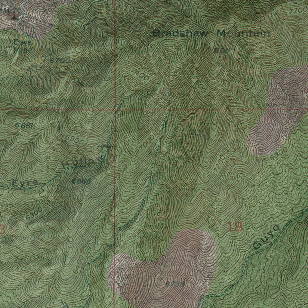 UT-CAVE CANYON: GeoChange 1953-2011 Map by Western Michigan University ...