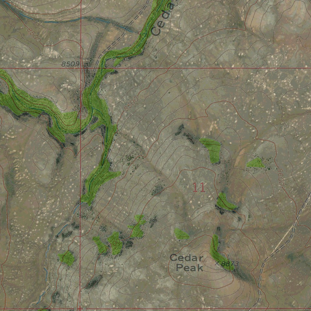 UT-FLOSSIE KNOLL: GeoChange 1967-2011 Map by Western Michigan ...