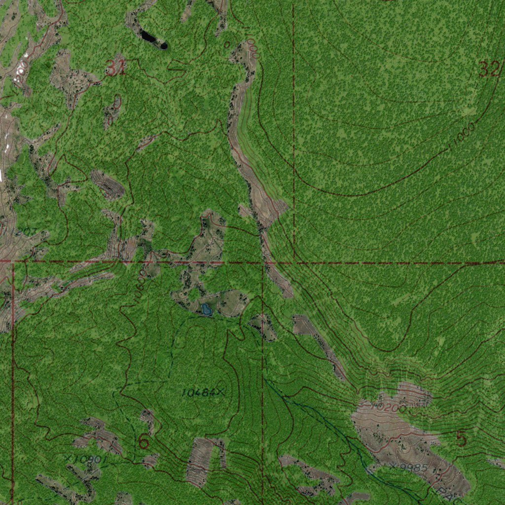 UT-FISH LAKE: GeoChange 1966-2011 Map by Western Michigan University ...