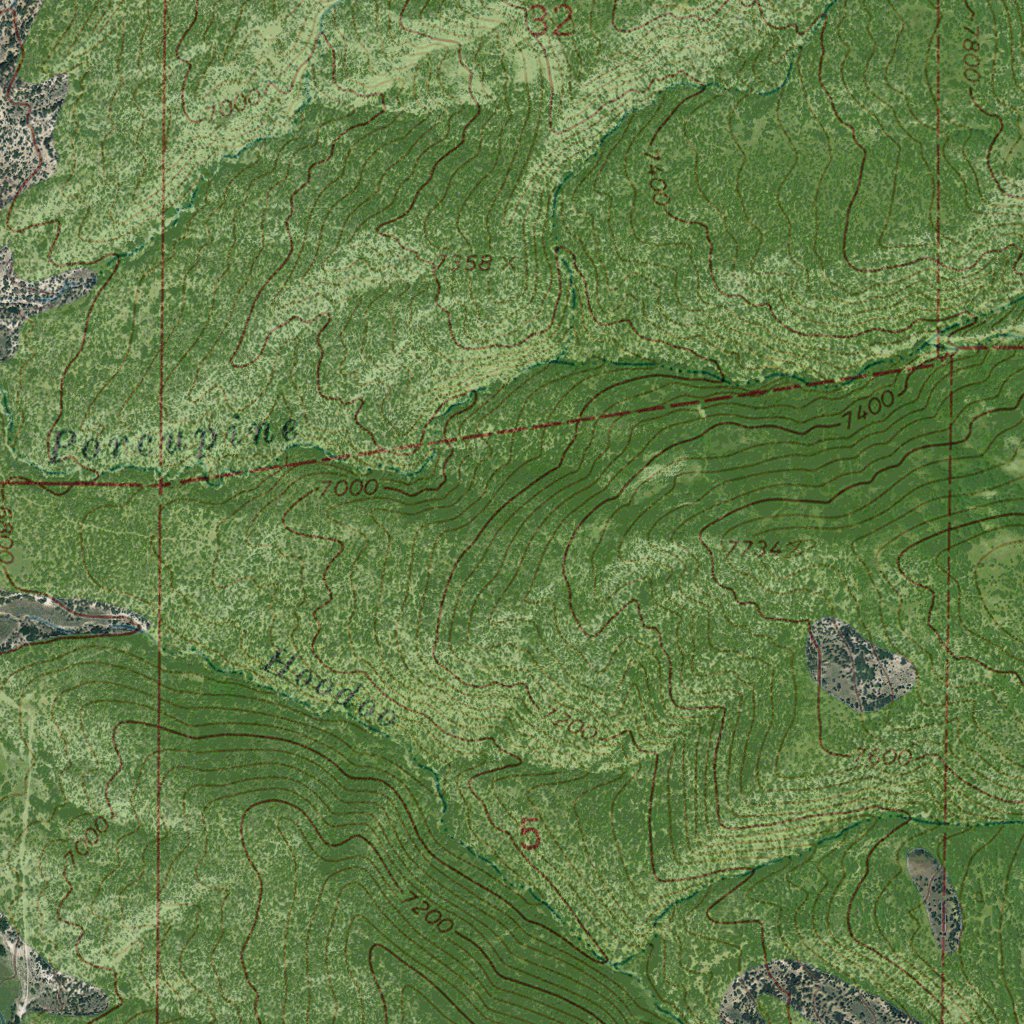 UT-GOOSEBERRY CREEK: GeoChange 1963-2011 Map by Western Michigan ...