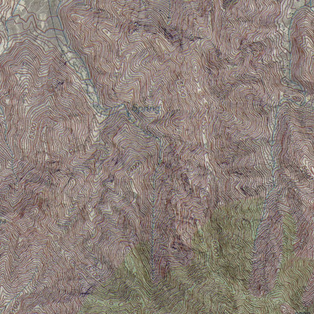 UT-GRANITE PEAK: GeoChange 1953-2011 Map by Western Michigan University ...