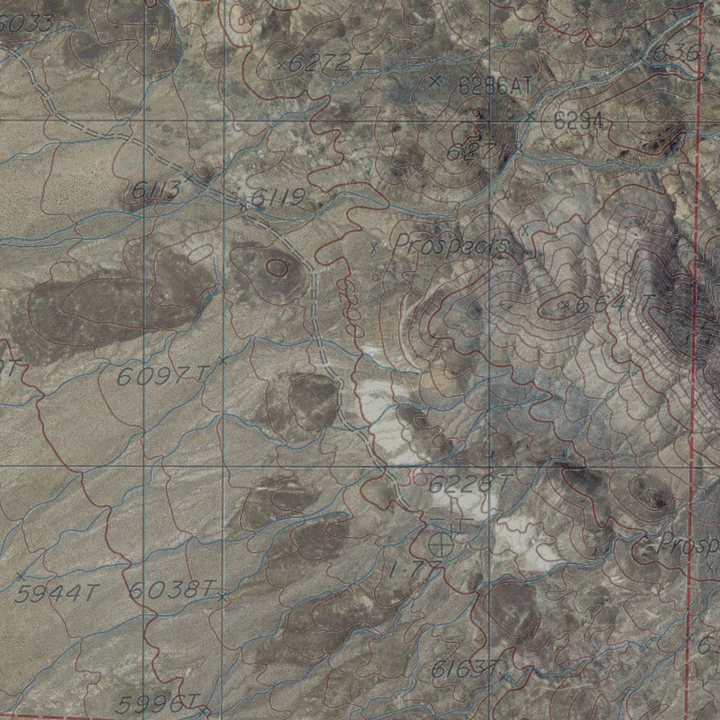 NV-YELLOW CONE: GeoChange 1980-2010 Map by Western Michigan University ...