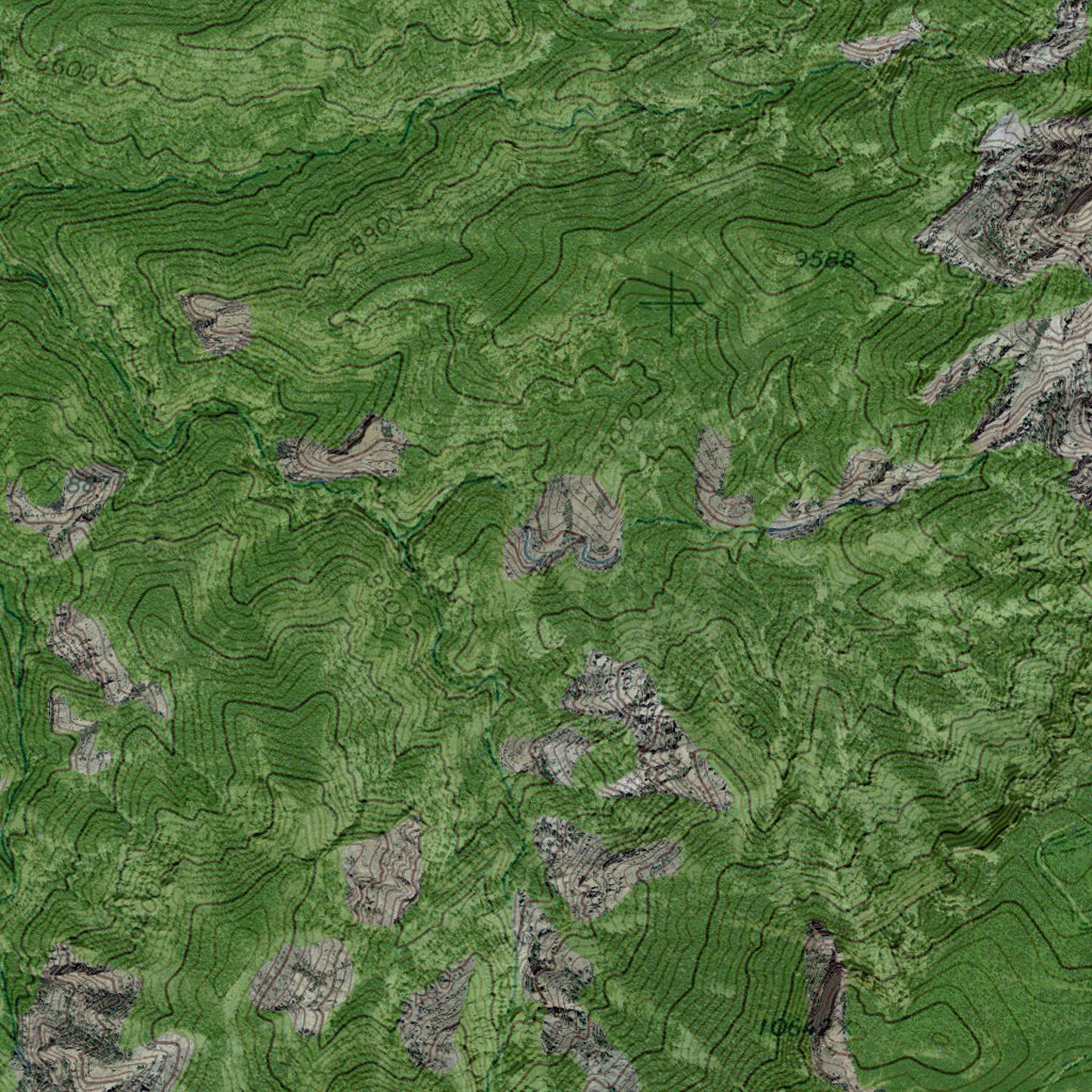UT-MOUNT DUTTON: GeoChange 1970-2011 Map by Western Michigan University ...