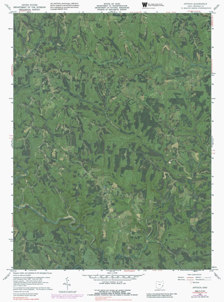OH-ANTIOCH: GeoChange 1958-2013 Map by Western Michigan University ...