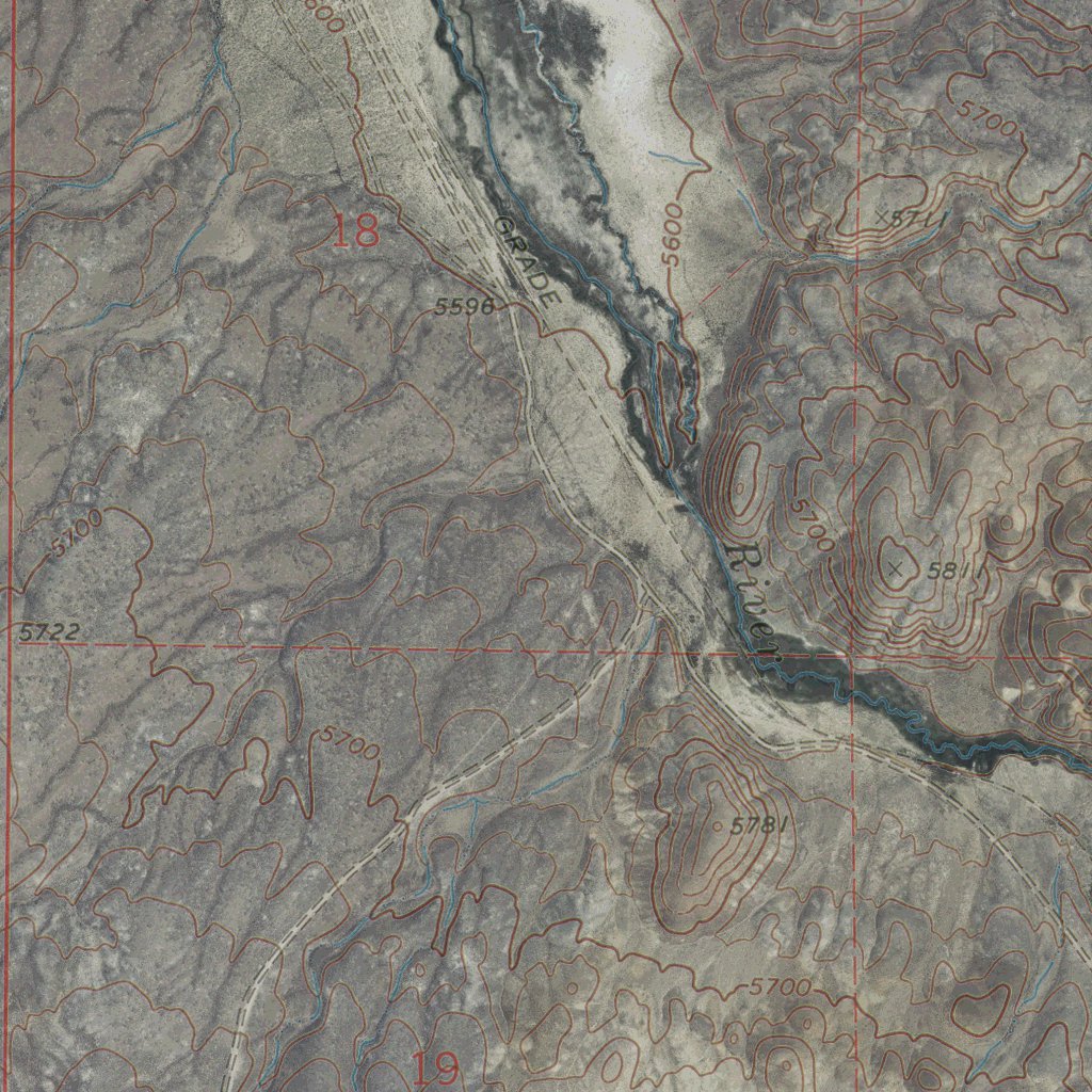NV-VIGUS BUTTE: GeoChange 1966-2010 Map by Western Michigan University ...