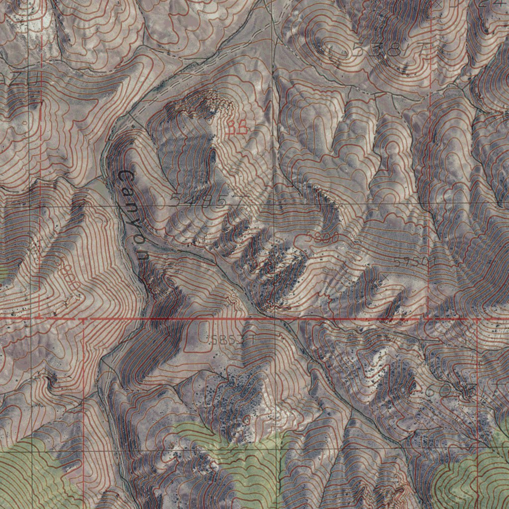 NV-COW CANYON: GeoChange 1964-2010 Map by Western Michigan University ...
