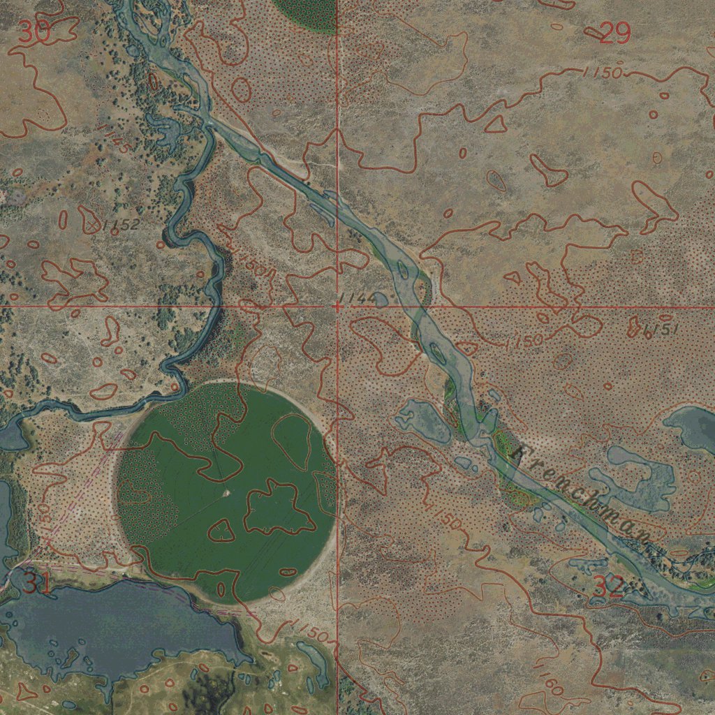 WA-WINCHESTER SW: GeoChange 1964-2015 Map by Western Michigan ...