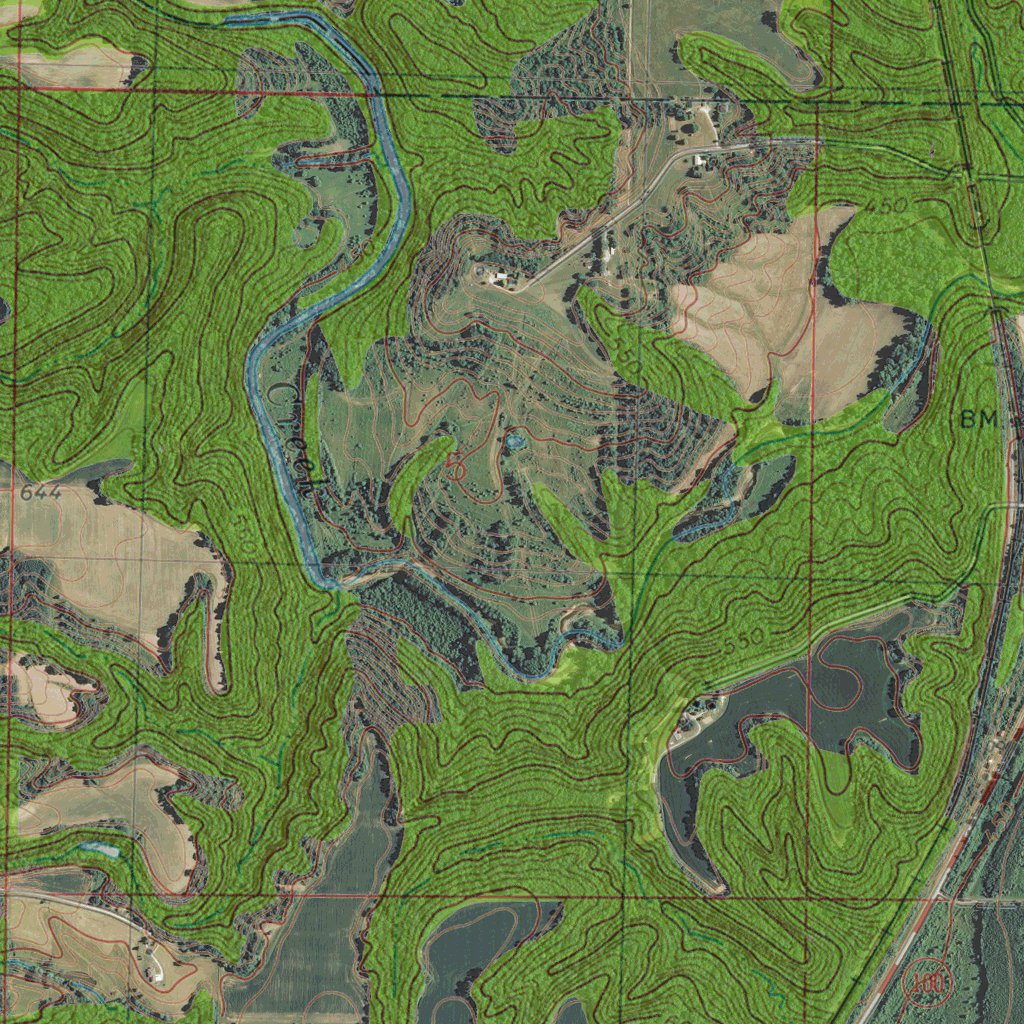 IL-BEARDSTOWN: GeoChange 1974-2012 Map by Western Michigan University ...