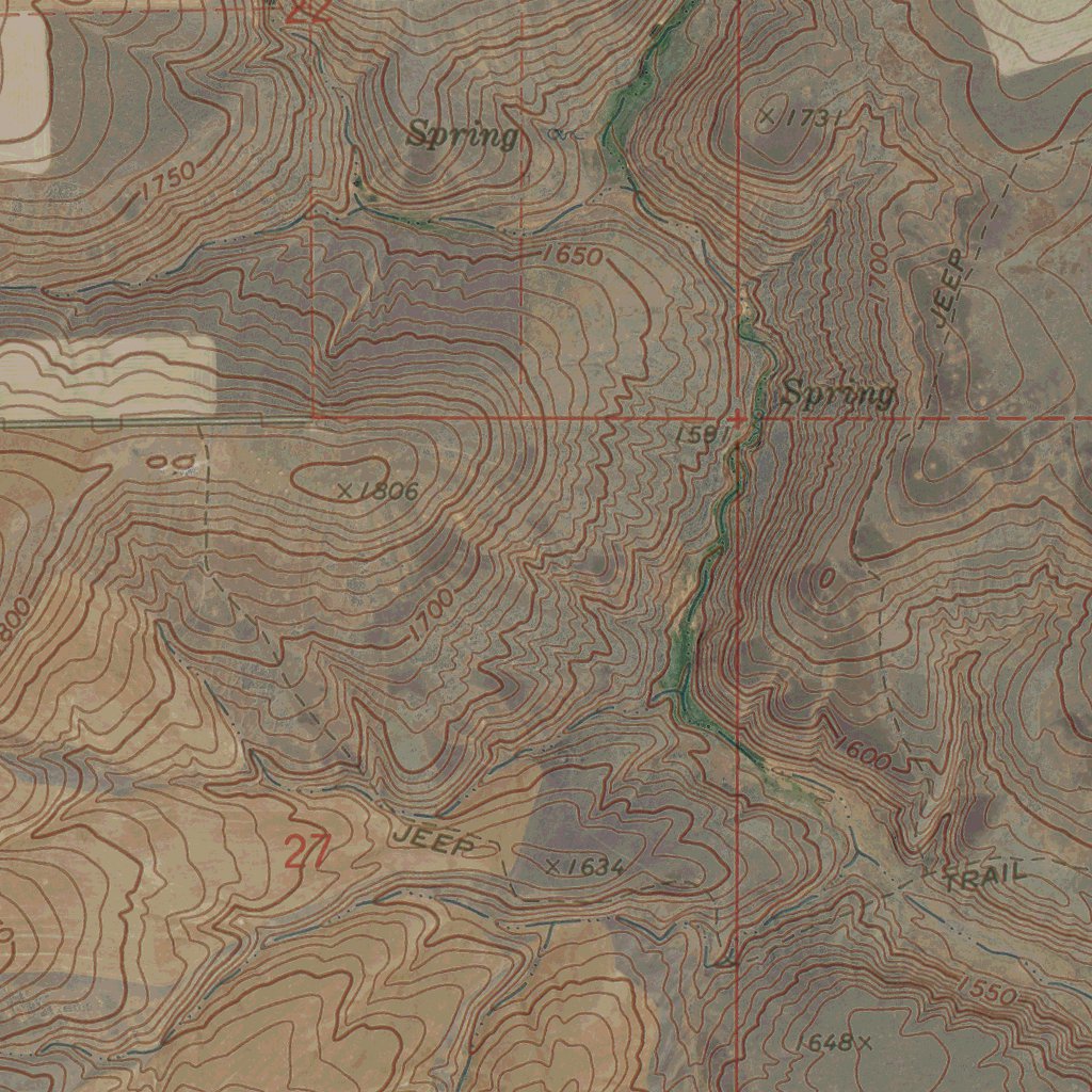 WA-HARTLINE SE: GeoChange 1967-2015 Map by Western Michigan University ...