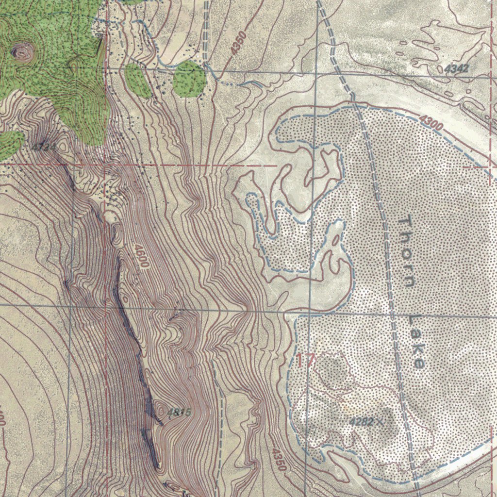 OR-THORN LAKE: GeoChange 1974-2012 Map by Western Michigan University ...