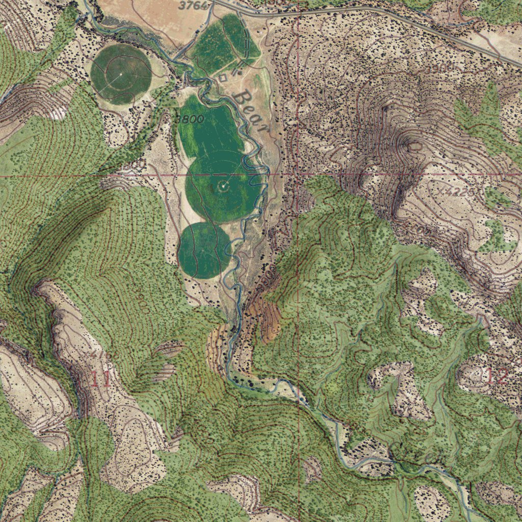 OR-RODMAN RIDGE: GeoChange 1963-2012 Map by Western Michigan University ...