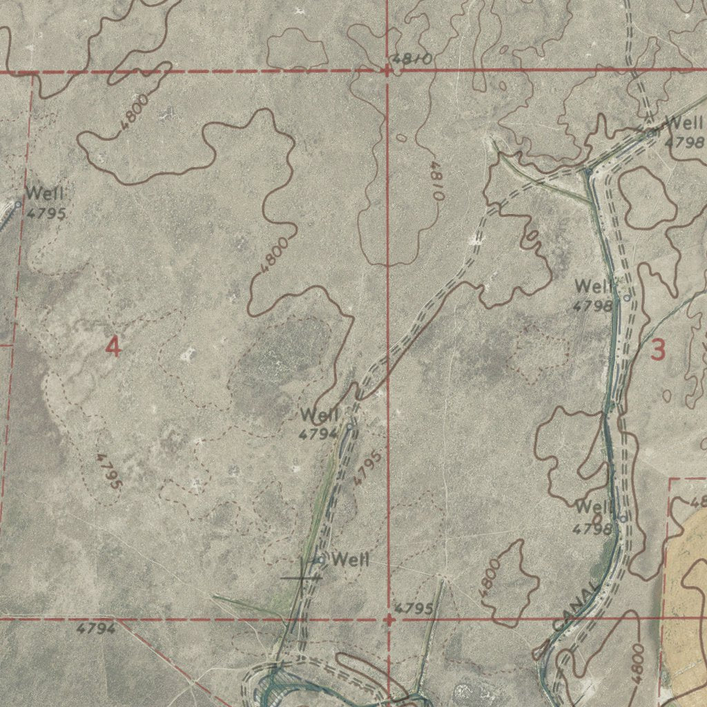 ID-MUD LAKE NW: GeoChange 1959-2013 Map by Western Michigan University ...