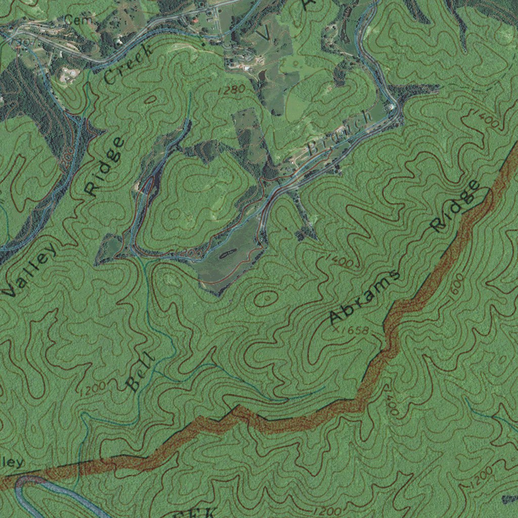 TN-NC-CALDERWOOD: GeoChange 1963-2012 Map by Western Michigan ...