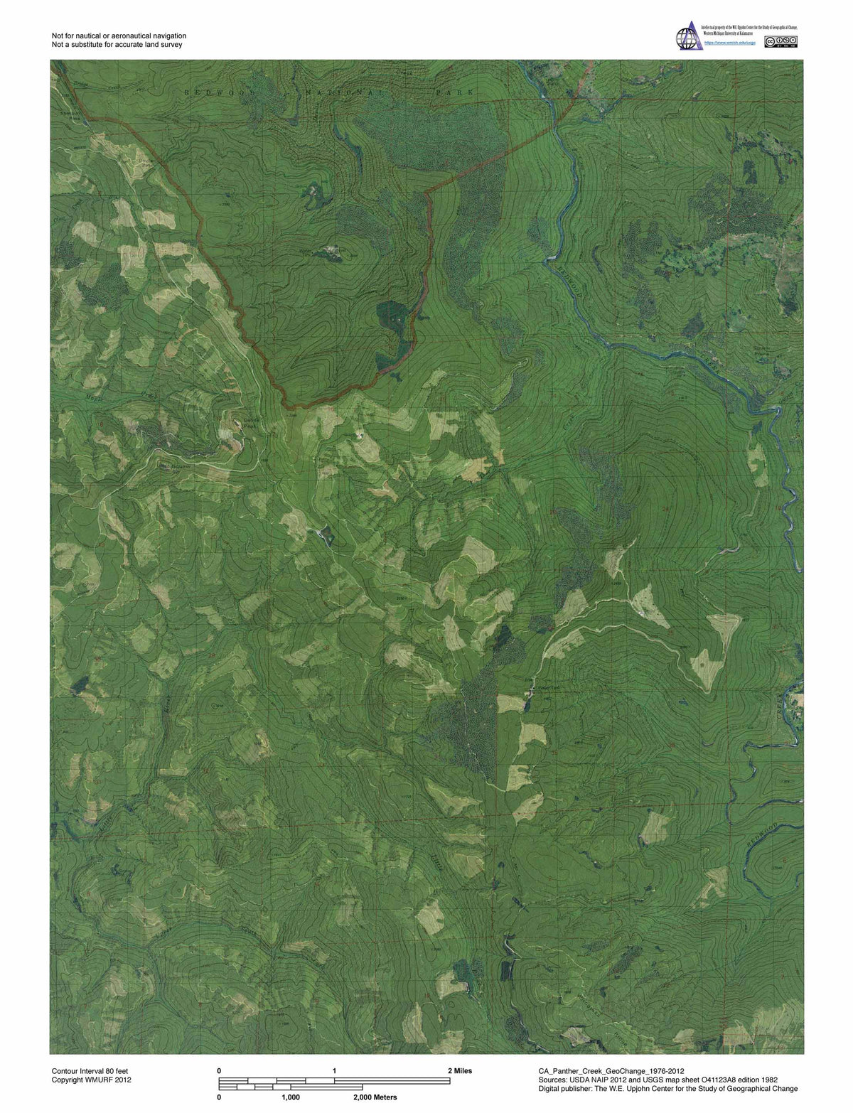 Redwood National Park (Bundle) Map by Western Michigan University ...