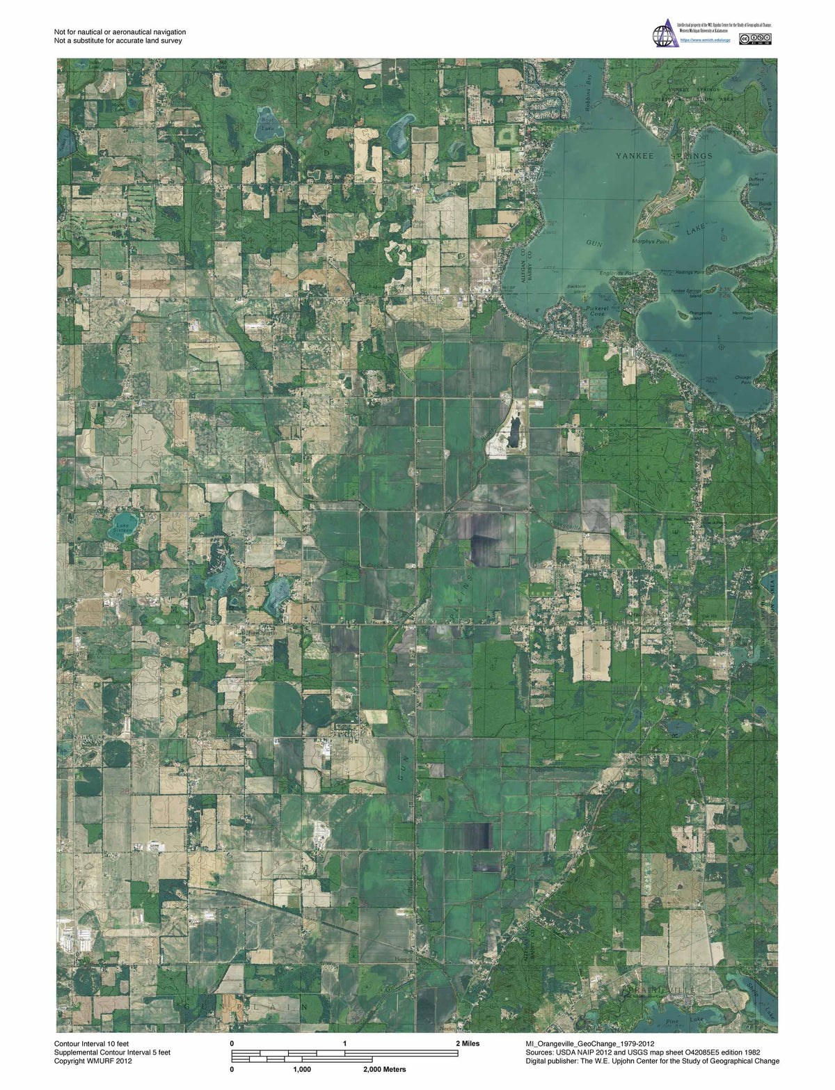 Yankee Springs Recreation Area, Michigan (Bundle) Map by Western ...
