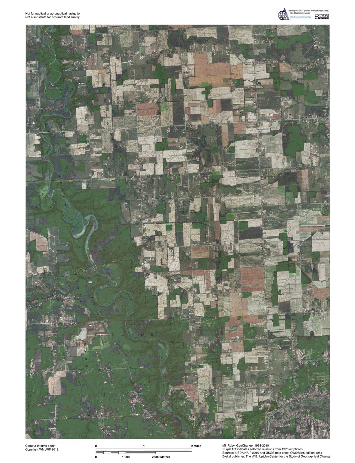 Lakeport State Park, Michigan (Bundle) Map by Western Michigan ...