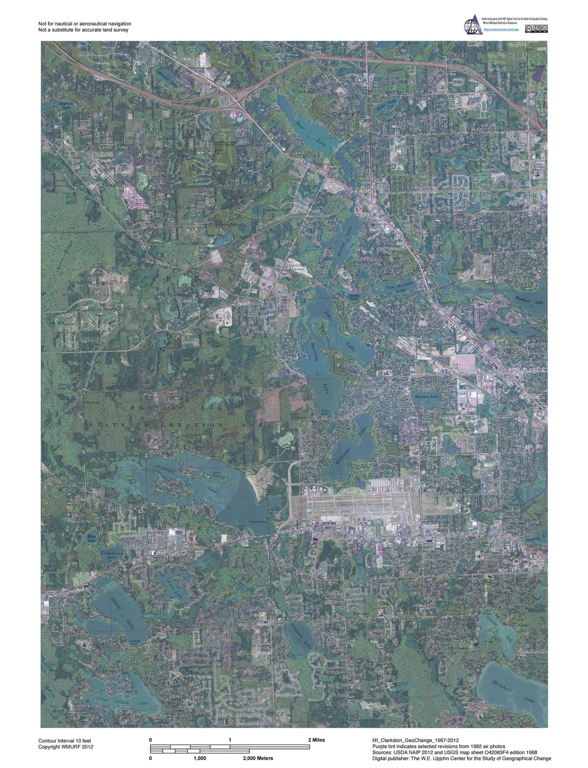 Port Crescent State Park, Michigan (Bundle) Map by Western Michigan ...