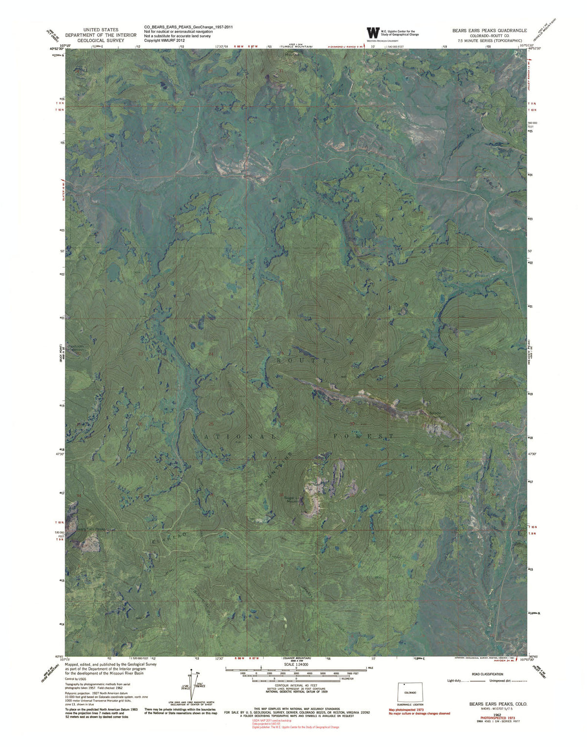 Colorado Game Management Unit 4 (Bundle) Map by Western Michigan ...