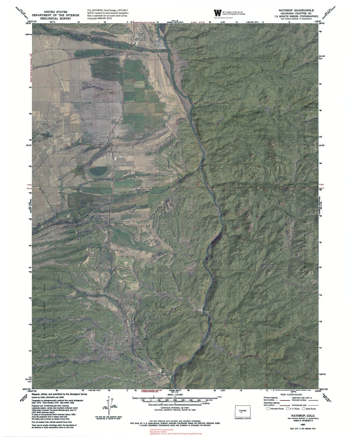 Colorado Game Management Unit 57 (Bundle) Map by Western Michigan ...