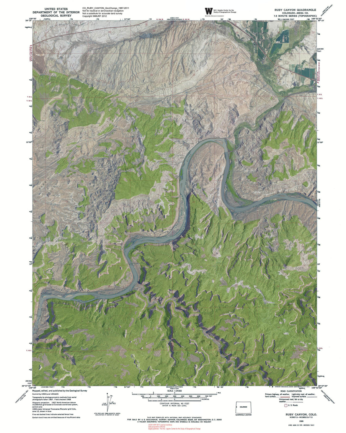 Colorado Game Management Unit 40 (Bundle) Map by Western Michigan ...