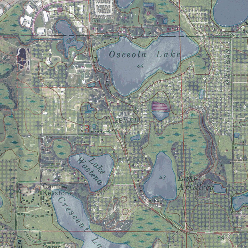 FL-ODESSA: GeoChange 1971-2010 Map by Western Michigan University ...