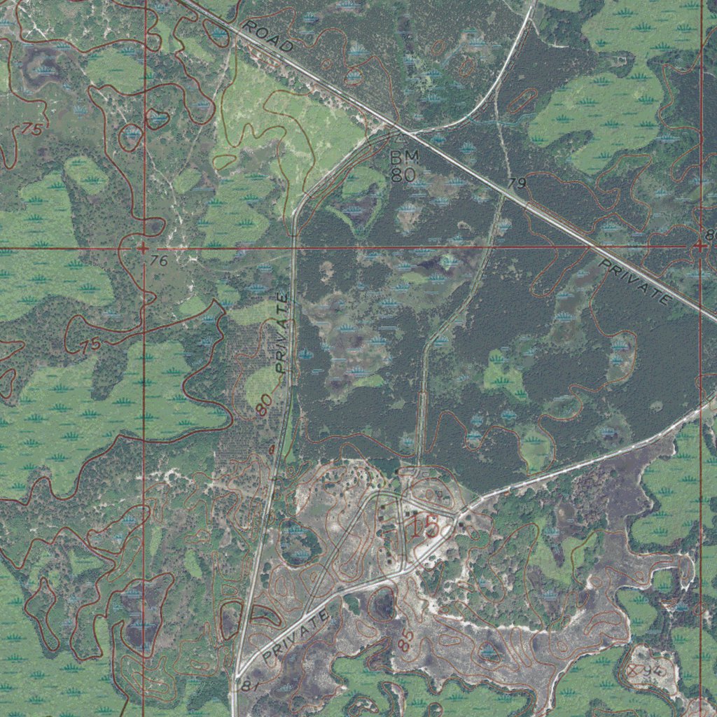 FL-CLAY SINK: GeoChange 1957-2010 Map by Western Michigan University ...