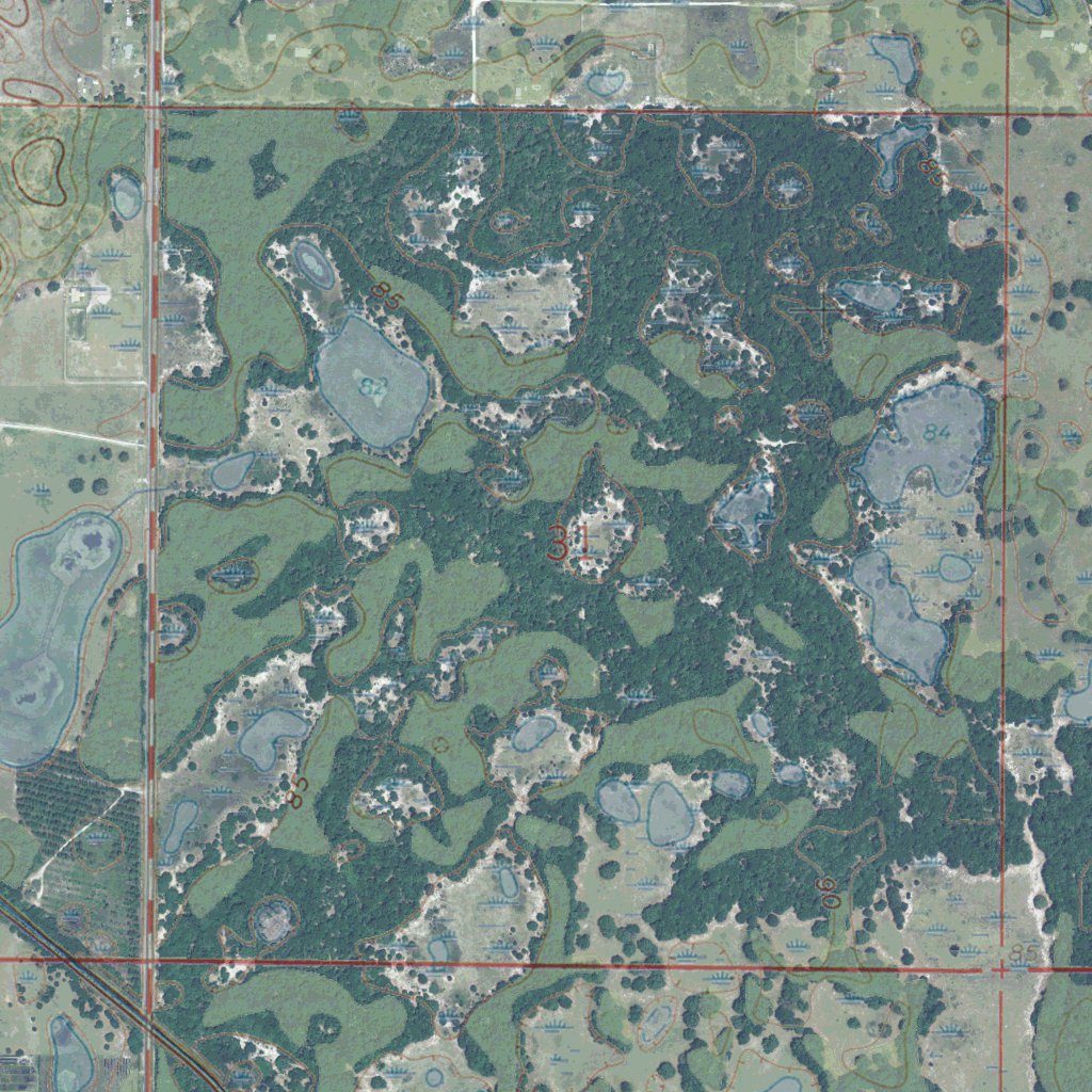 FL-BUSHNELL: GeoChange 1958-2010 Map by Western Michigan University ...