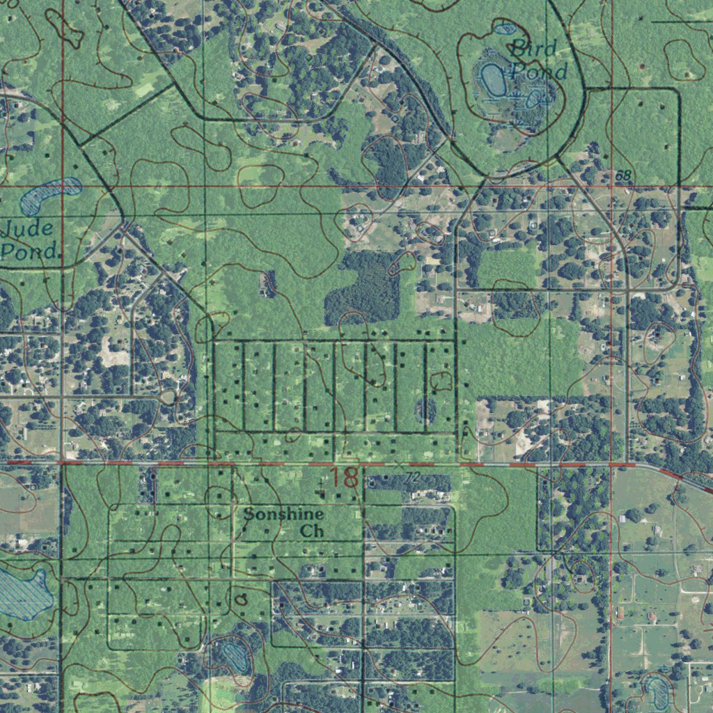 FL-COTTON PLANT: GeoChange 1964-2010 Map by Western Michigan University ...