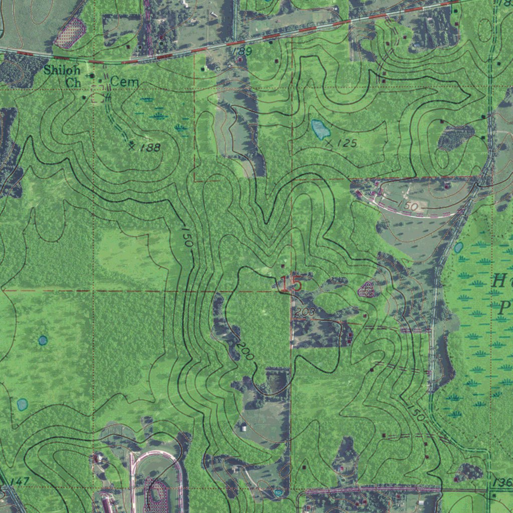 FL-FLEMINGTON: GeoChange 1965-2010 Map by Western Michigan University ...